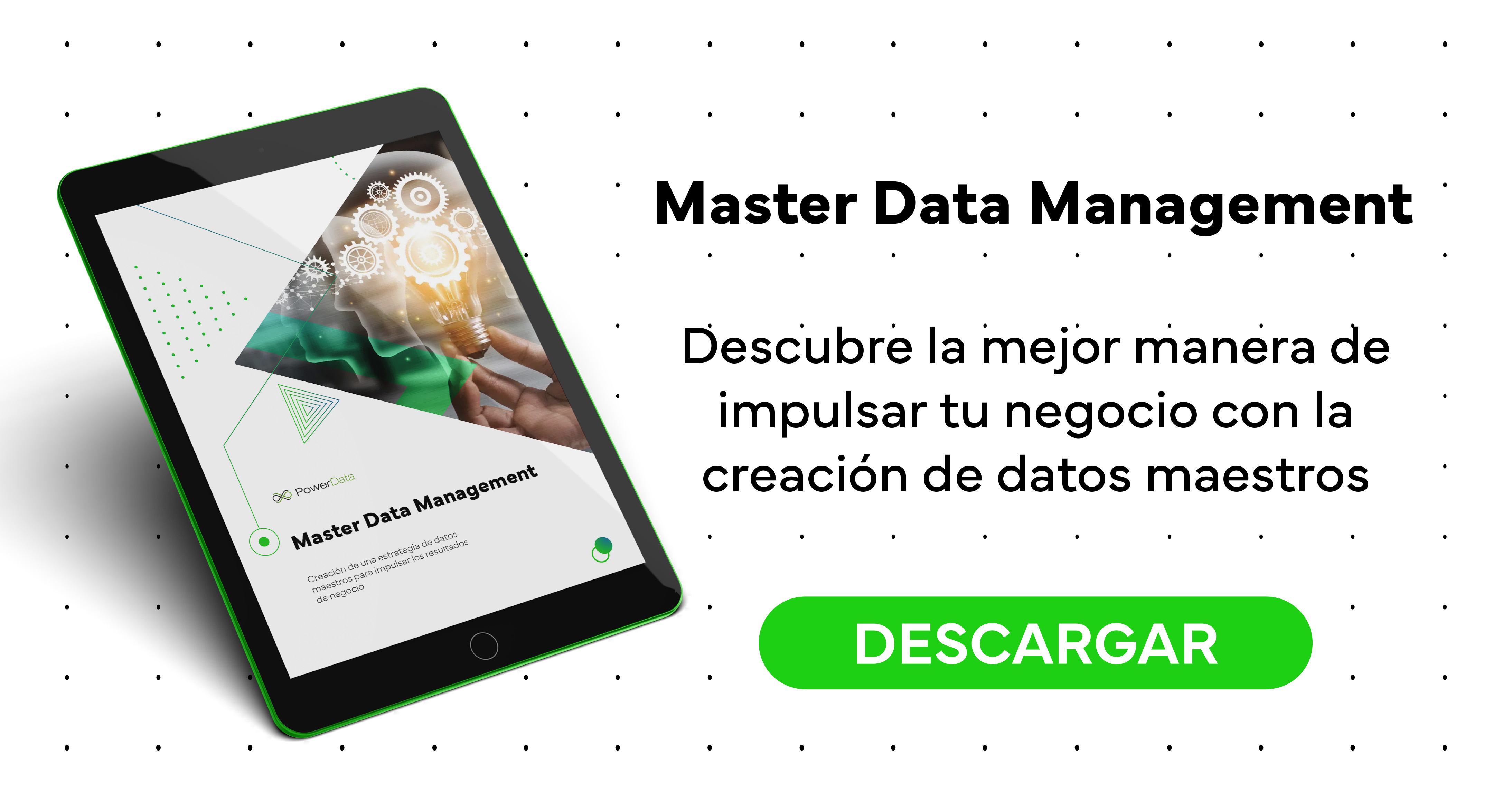 Ebook | MDM Creación de una estrategia de datos maestros